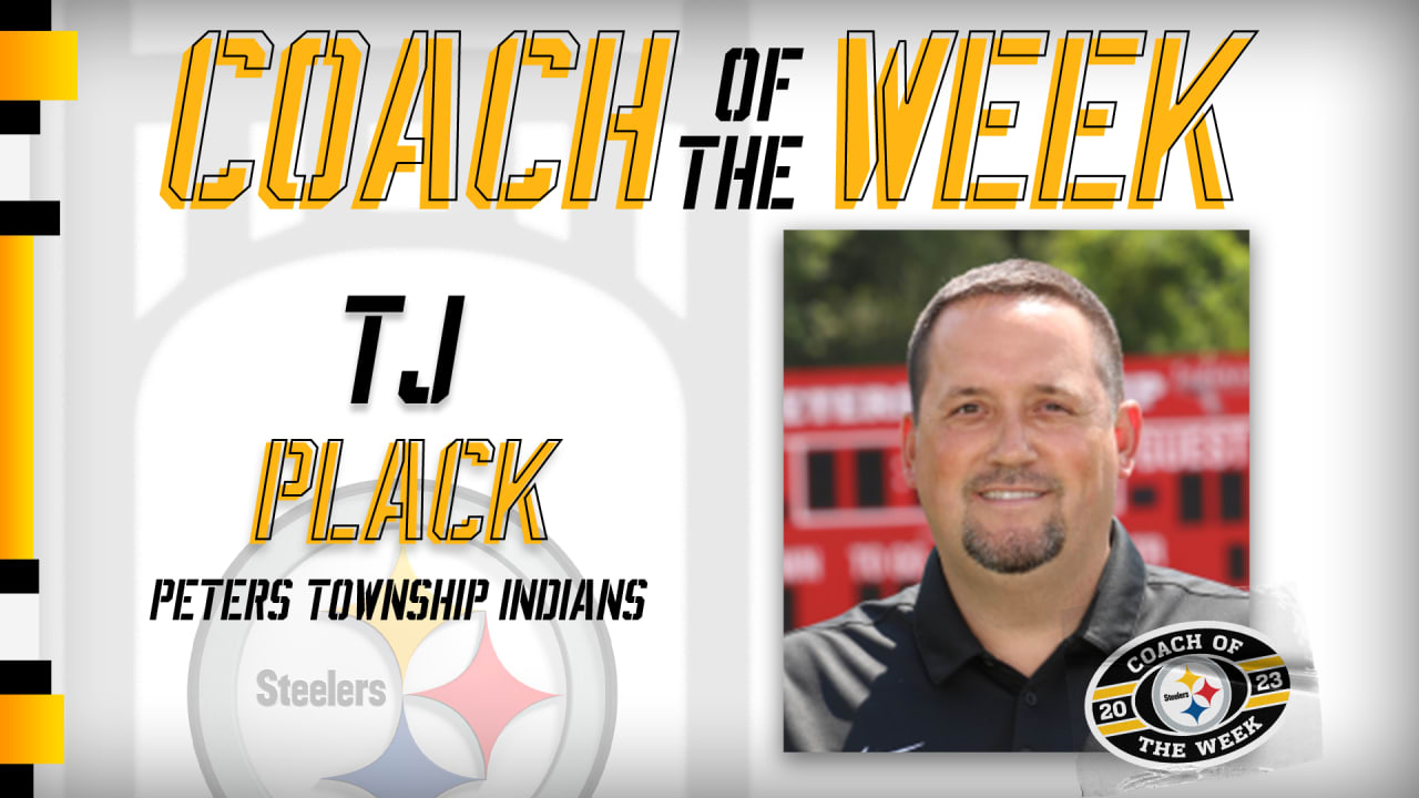 Plack named Steelers Coach of the Week