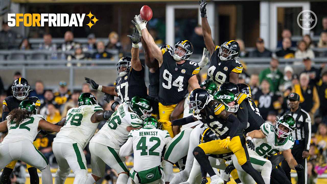 5 for Friday: Steelers' special teams best on the block