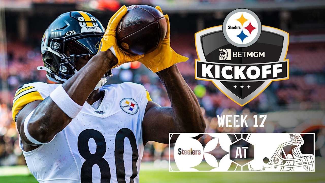 WATCH: Steelers Kickoff - Week 17 at Browns