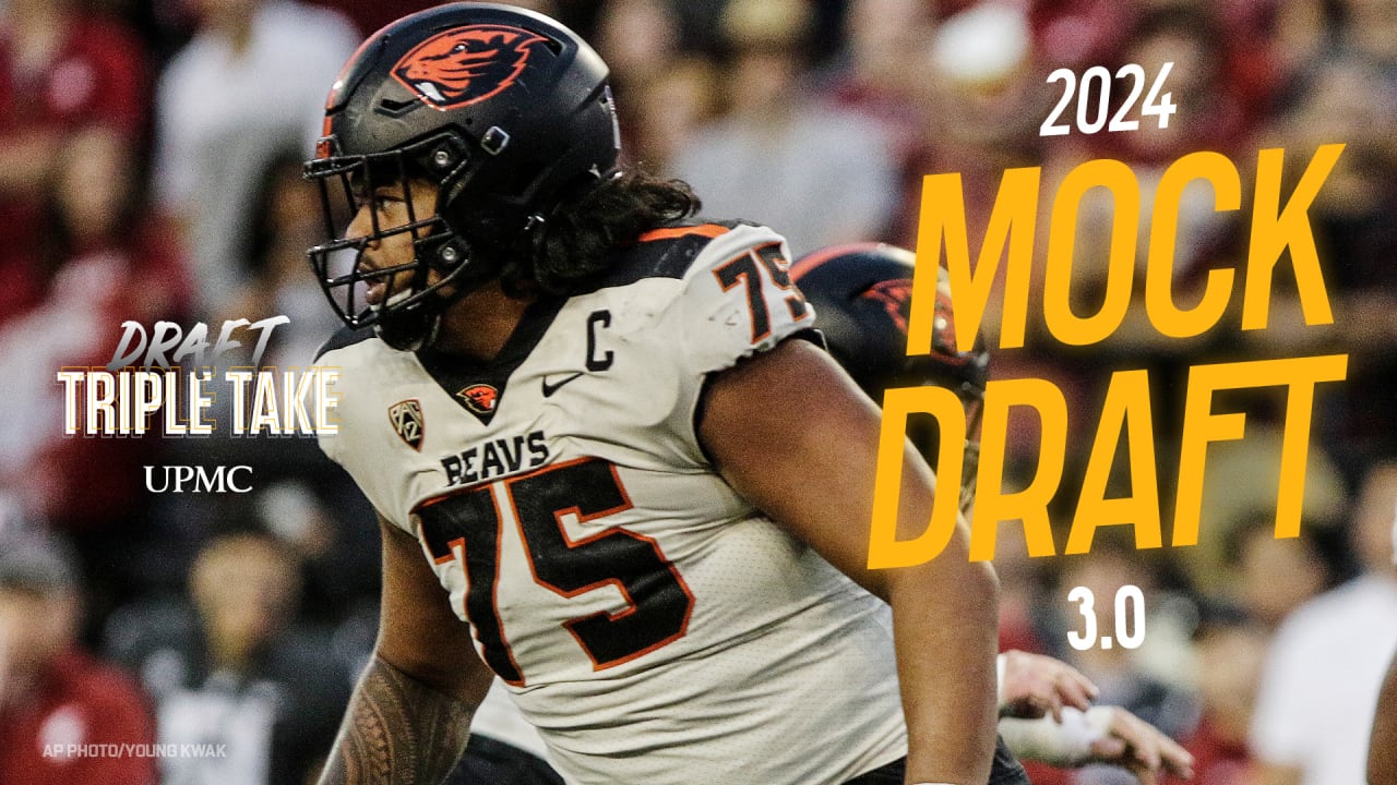 WATCH: 2024 Draft Triple Take - Mock Draft 3.0