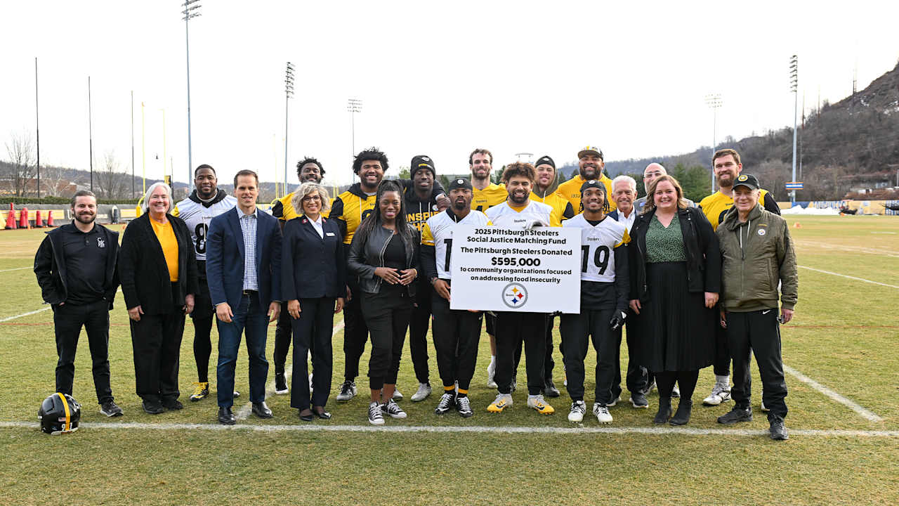 Steelers announce Social Justice Fund donations