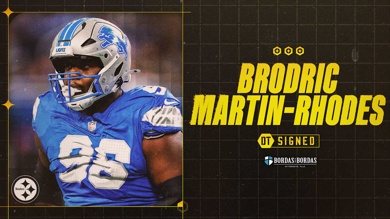 Steelers sign Martin-Rhodes to 53-man roster