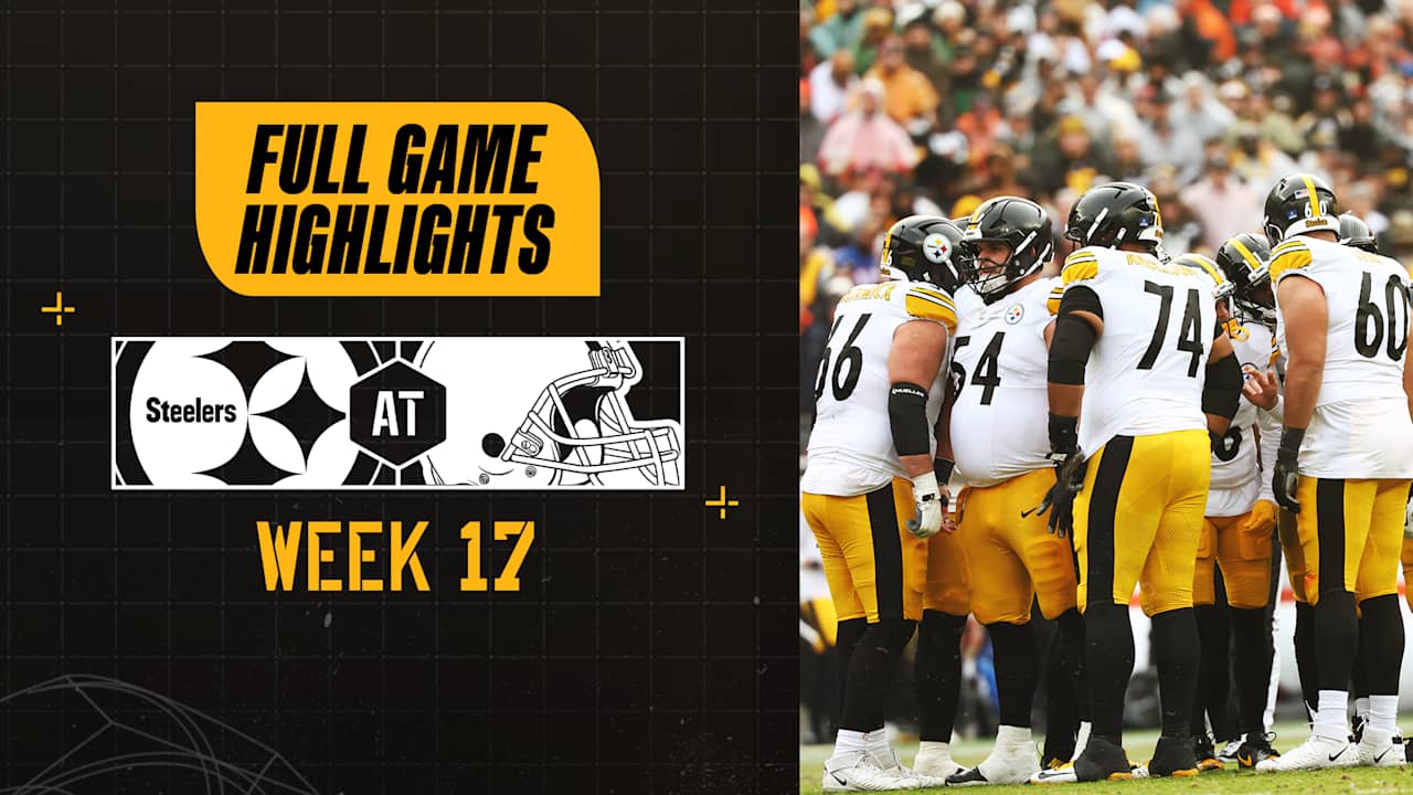 HIGHLIGHTS: Week 17 at Browns