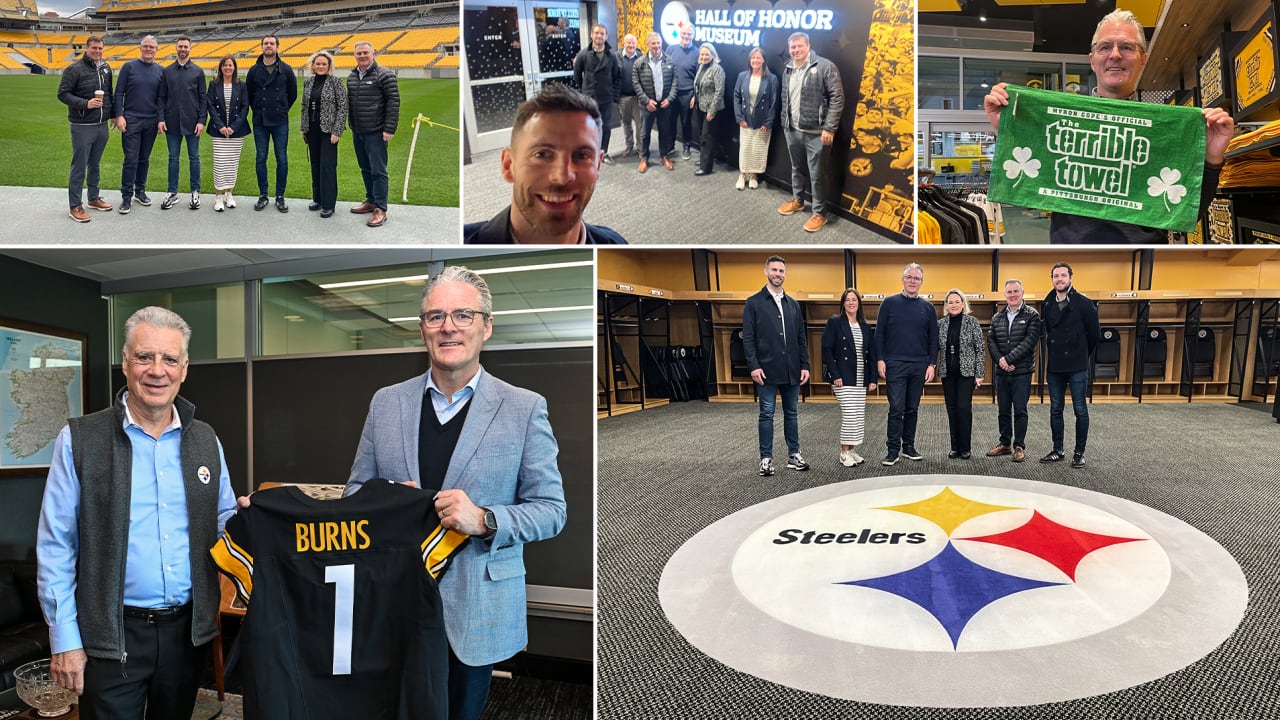 Steelers welcome contingent from GAA, Croke & GPA