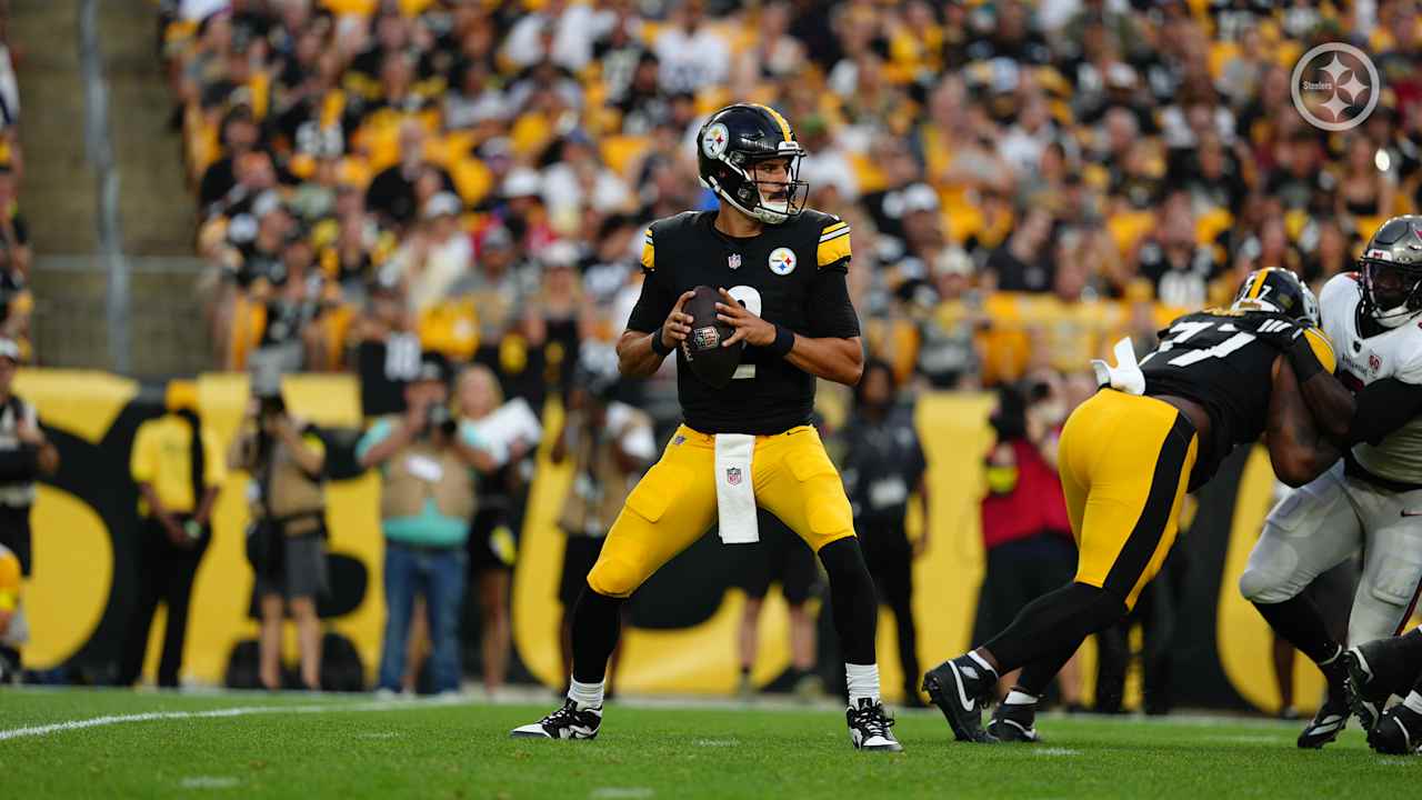 HIGHLIGHT: Rudolph with 42-yard launch to Wilson