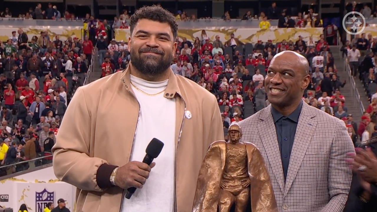 Heyward honored at Super Bowl LVIII