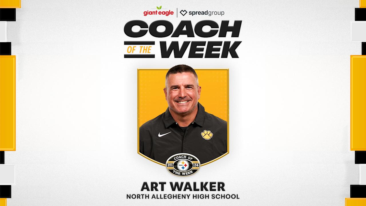Walker named Steelers Coach of the Week