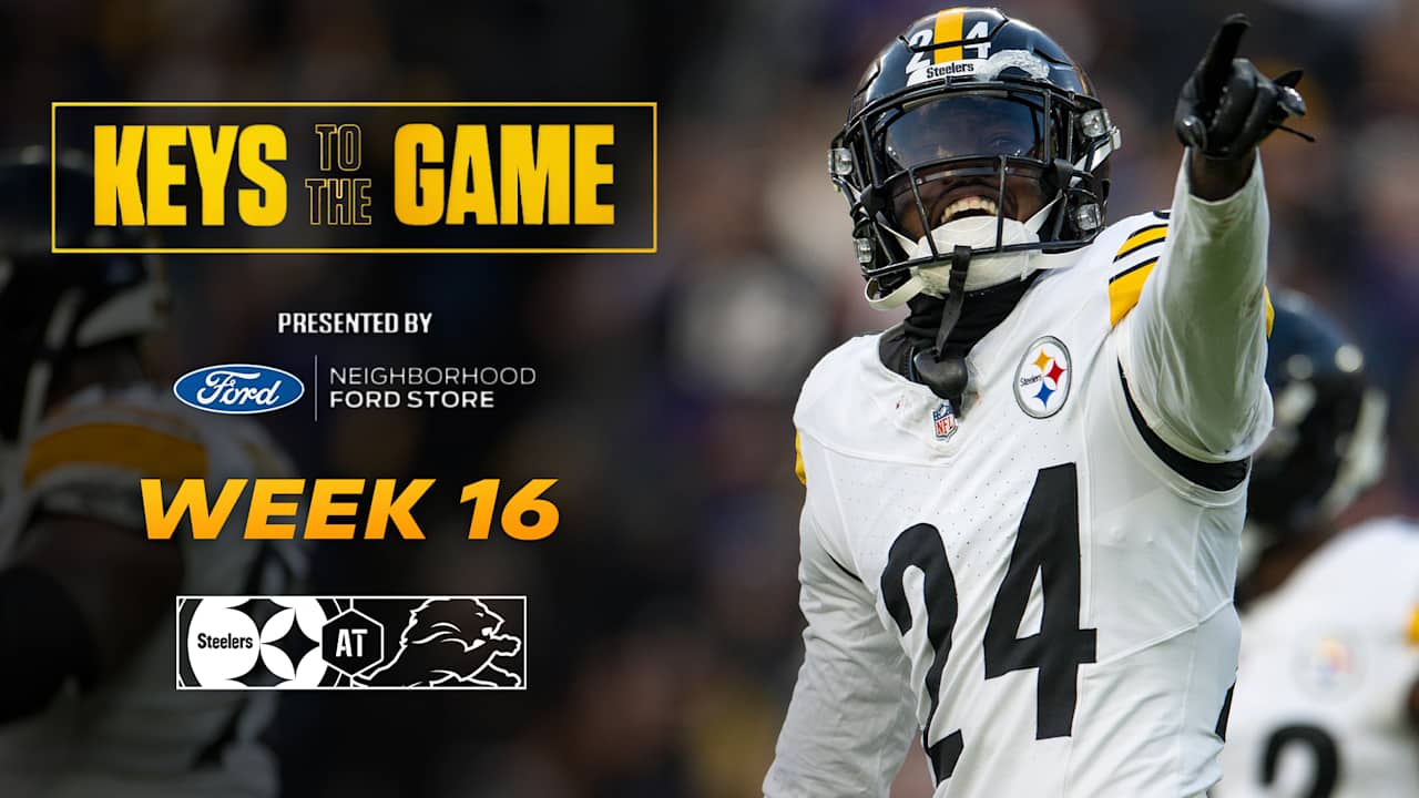 WATCH: Keys to the Game - Week 16 at Lions