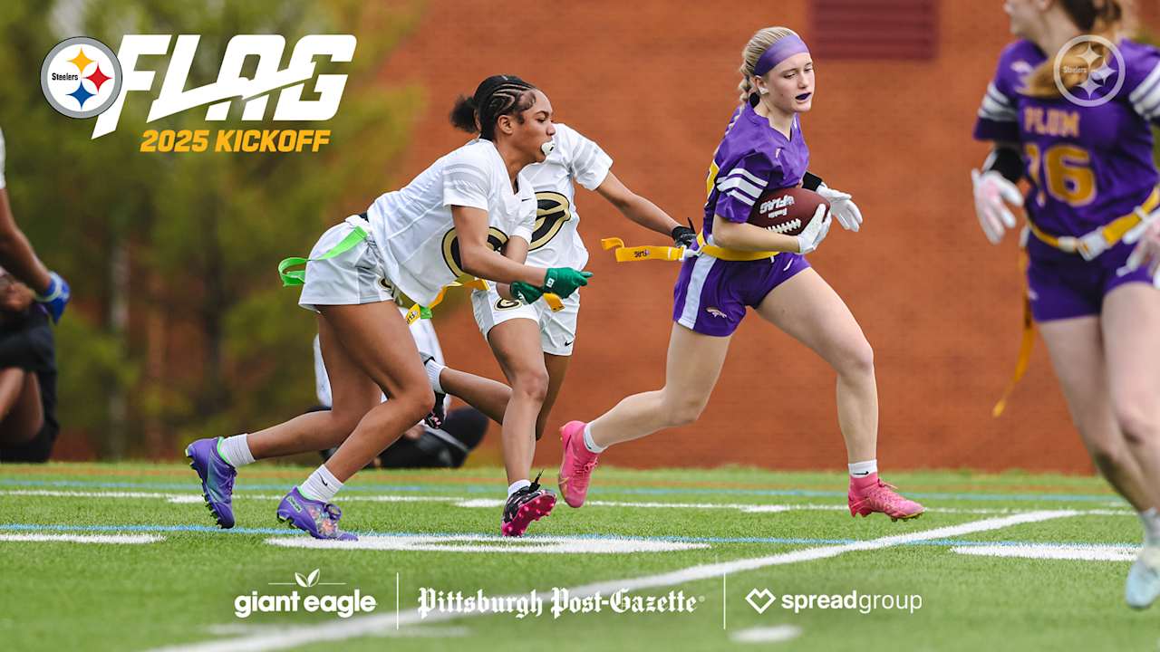 WATCH: Steelers 2025 Girls Flag Football Showcase Game of the Week ...