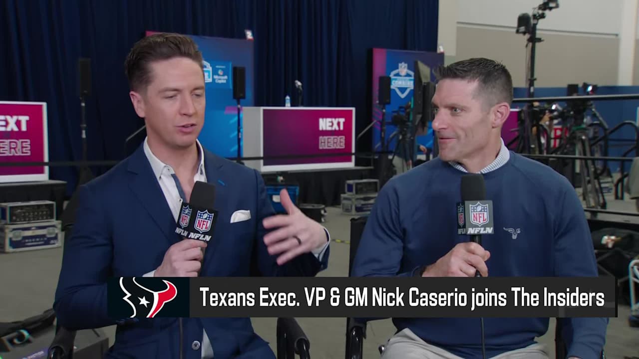 Nick Caserio joins 'The Insiders' to talk Texans' offseason mindset