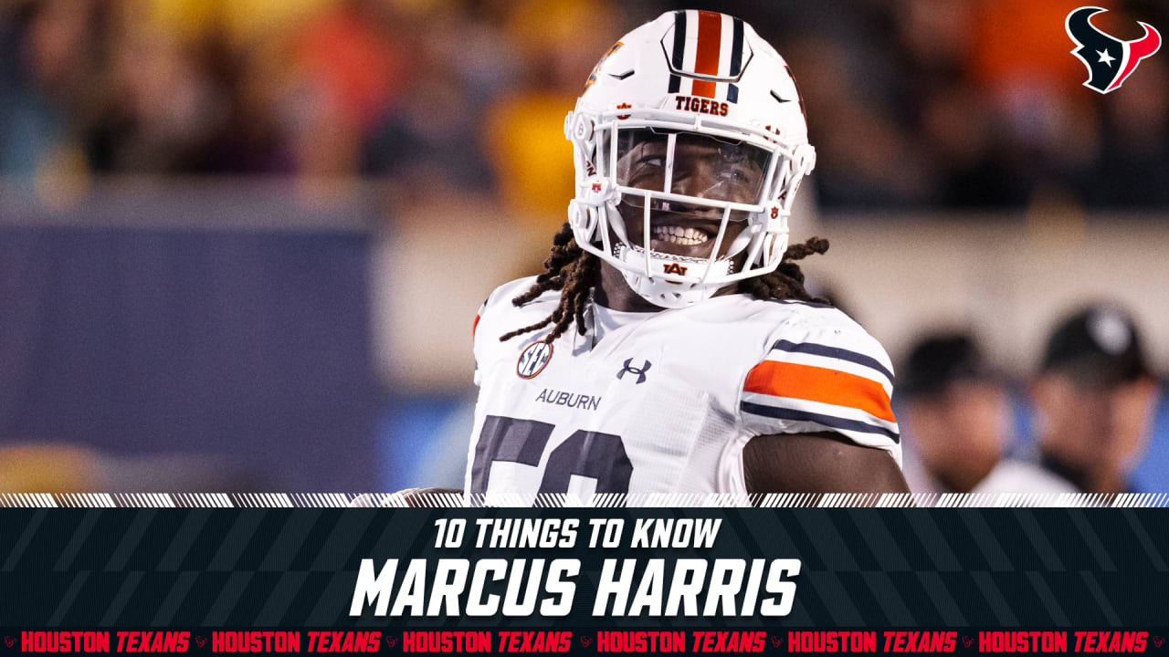 Auburn defensive tackle Marcus Harris was taken in the seventh round by ...