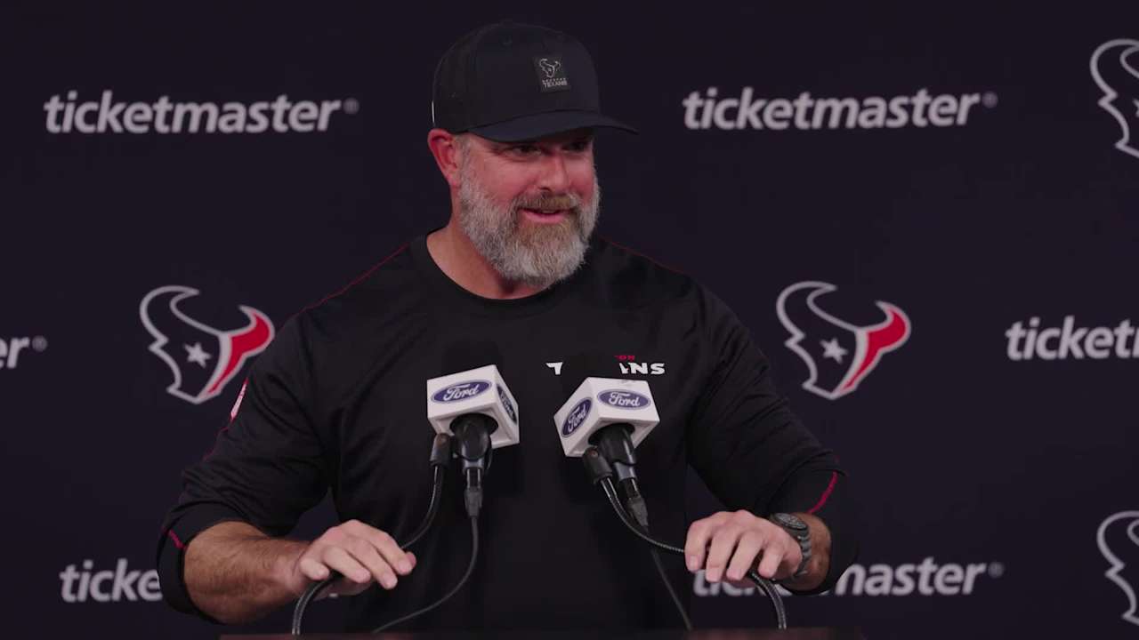 Matt Burke Texans Week 2 Media Availability | Full September 12 Q&A