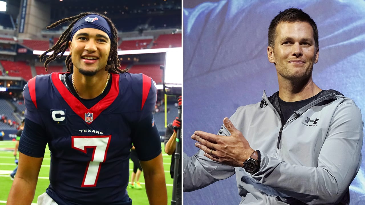 Houston Texans rookie quarterback C.J. Stroud was a guest on Tom Brady's 'Let's Go!' podcast ...
