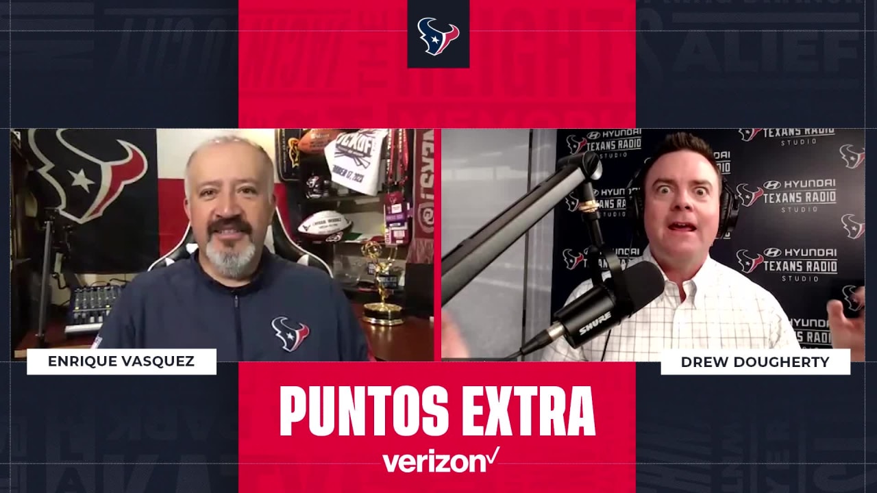 La voz de los Texans Enrique Vasquez y Drew Dougherty del Texans TV ...