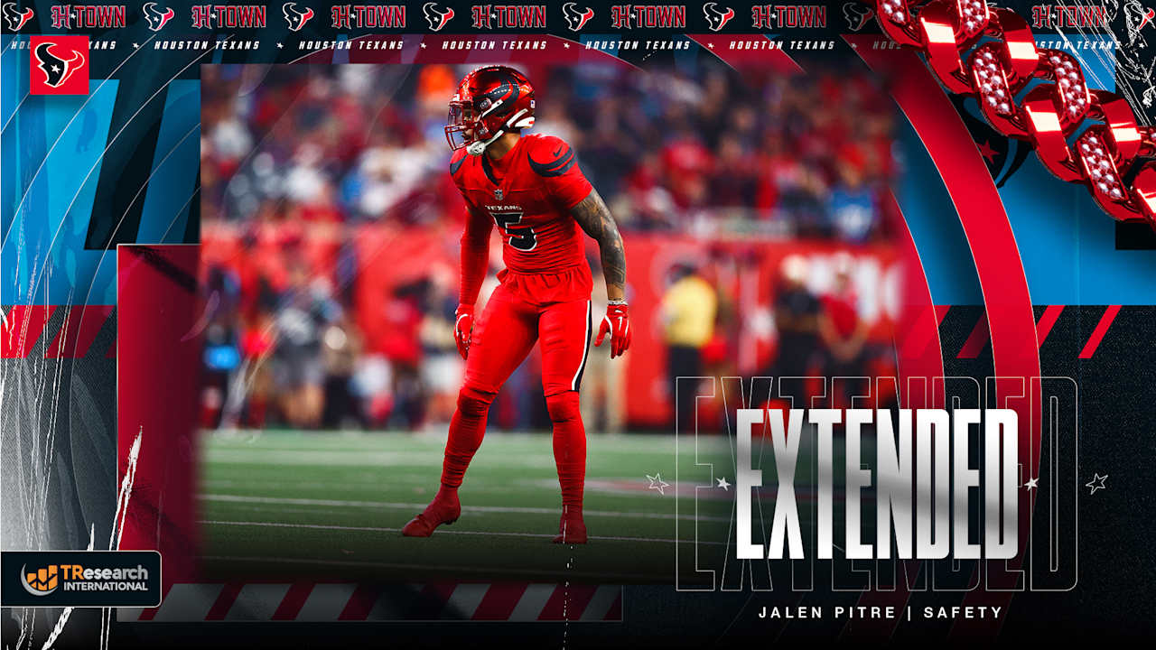 Jalen Pitre signed a contract extension with the Houston Texans, and ...