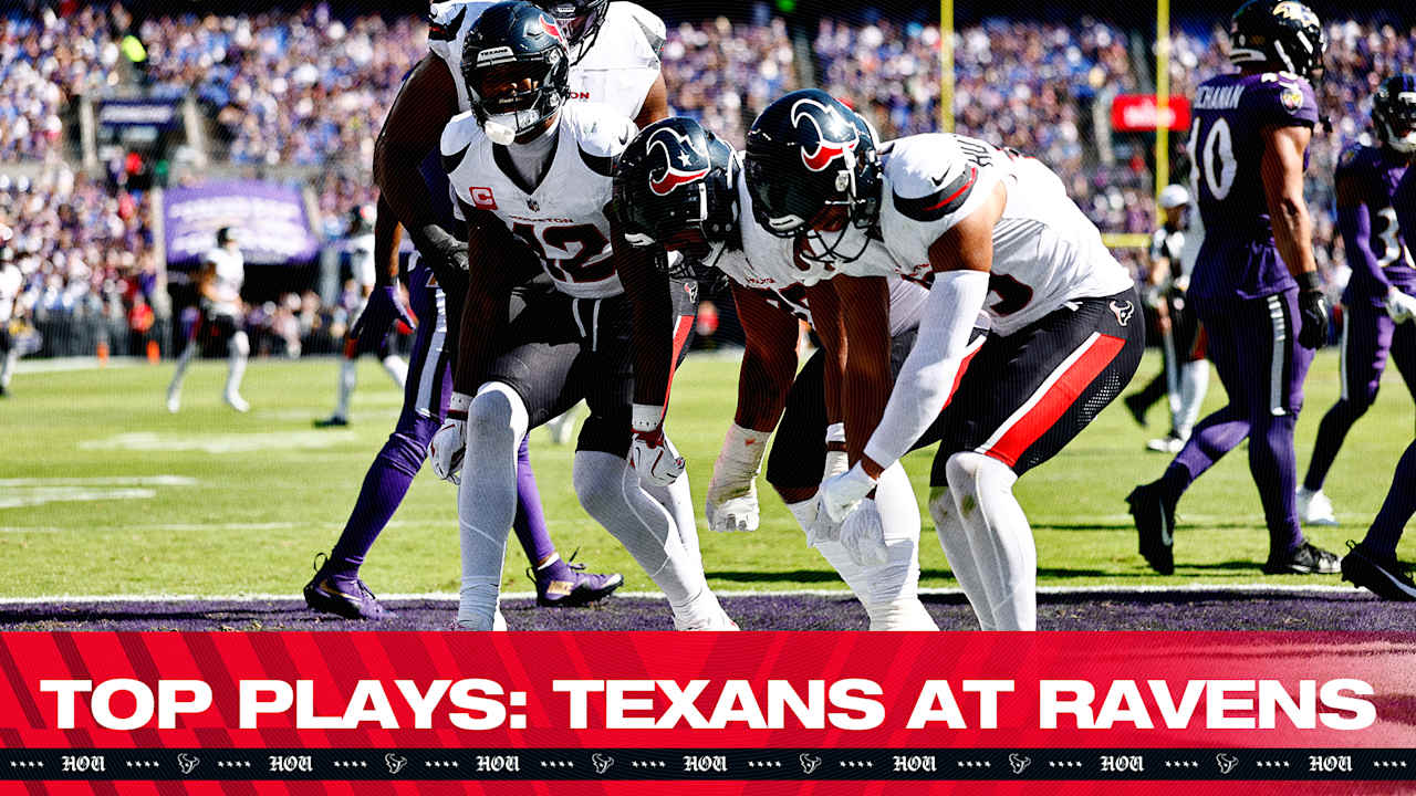 Top 10 Plays From Texans at Ravens