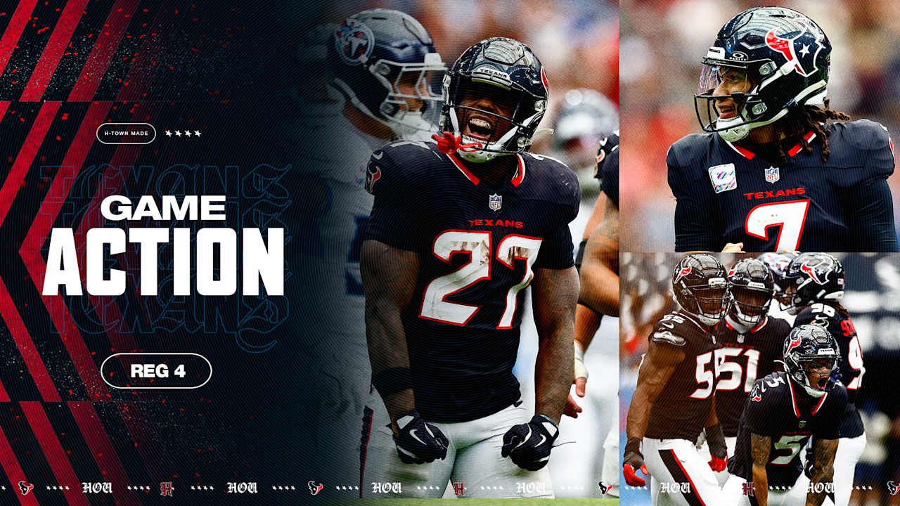 Gameday Action: Texans vs Titans | Week 4