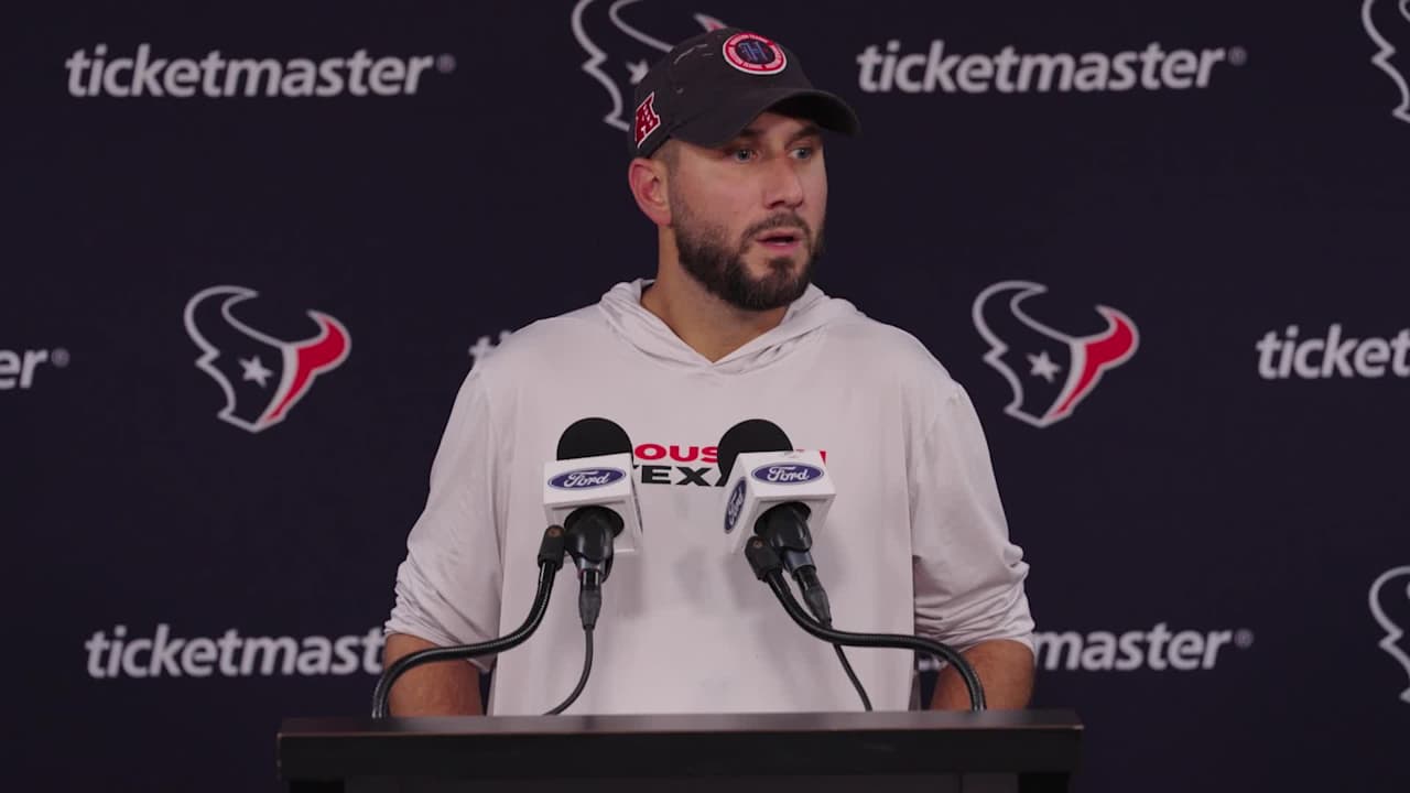 Nick Caley Texans Week 2 Media Availability | Full September 12 Q&A