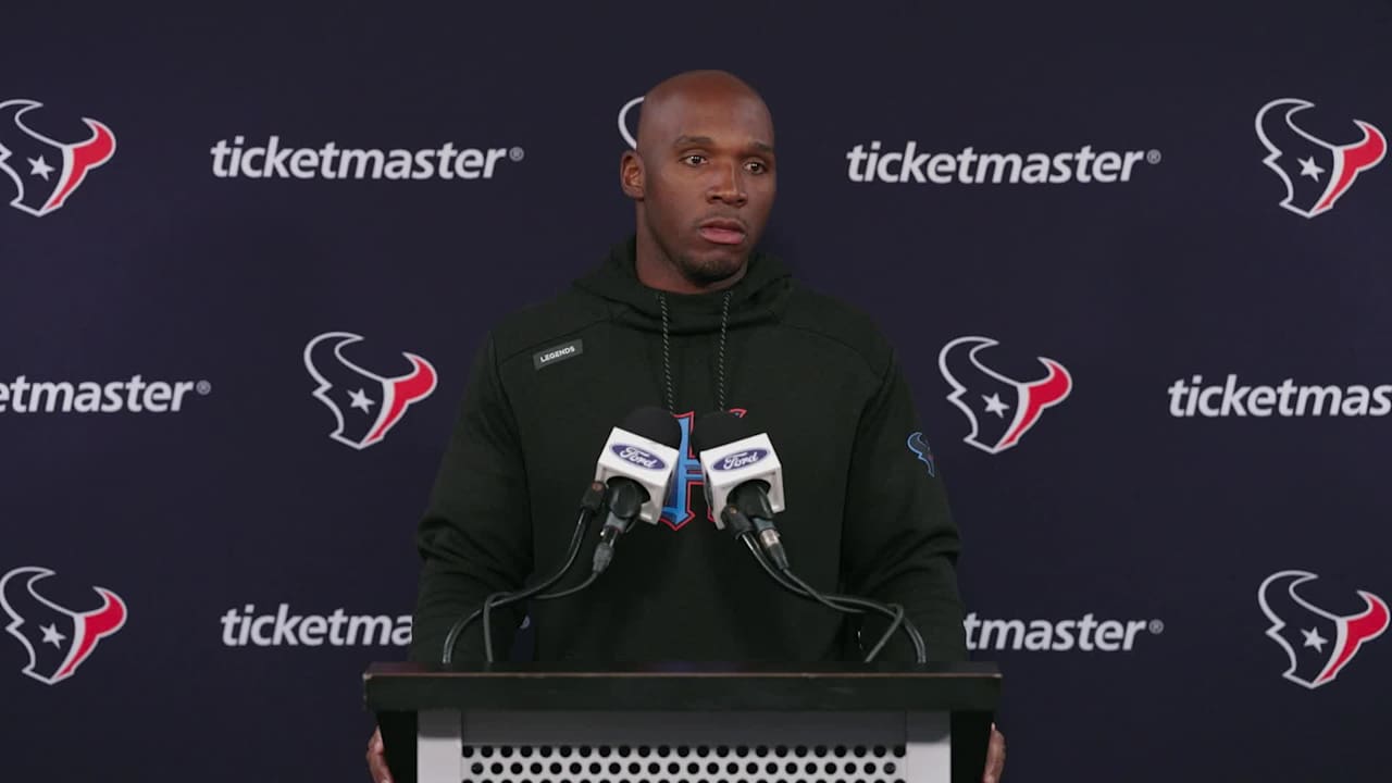 DeMeco Ryans Texans Week 9 Media Availability | Full Press Conference