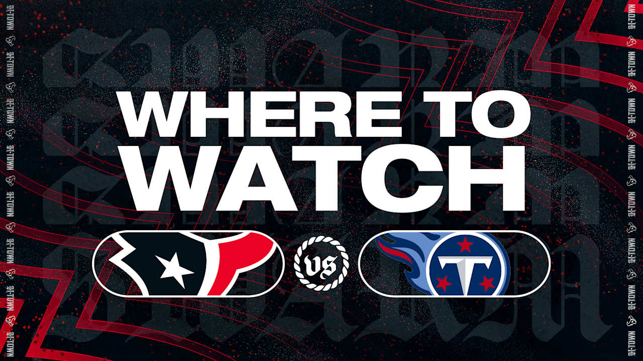 Where to stream, watch or listen to Texans vs Titans
