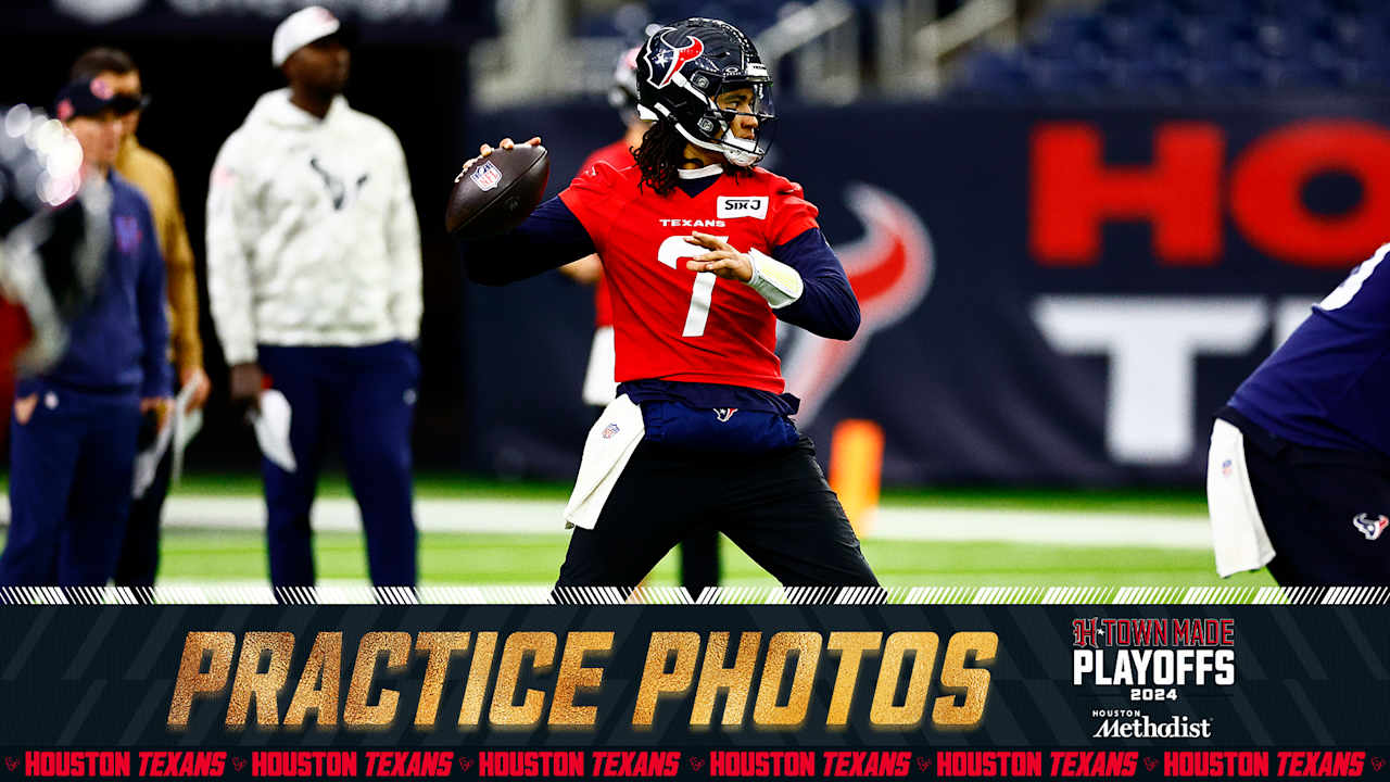 Practice Photos: Texans prepare for Wild Card vs Chargers