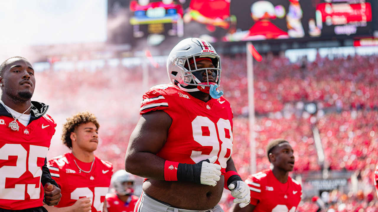 The Houston Texans selected Ohio State DT Kayden McDonald