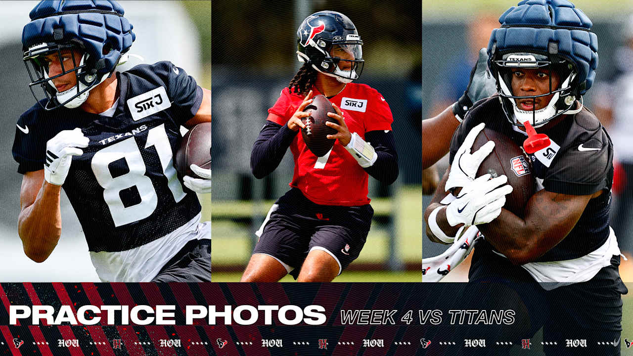 Practice Photos: Texans Prepare For Week 4