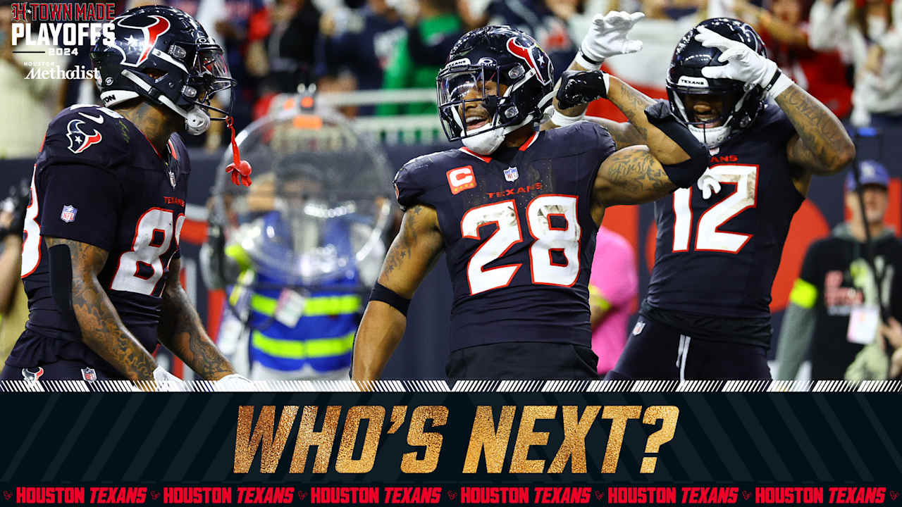 After the Houston Texans won their Wild Card Playoff game, 32-12, over ...