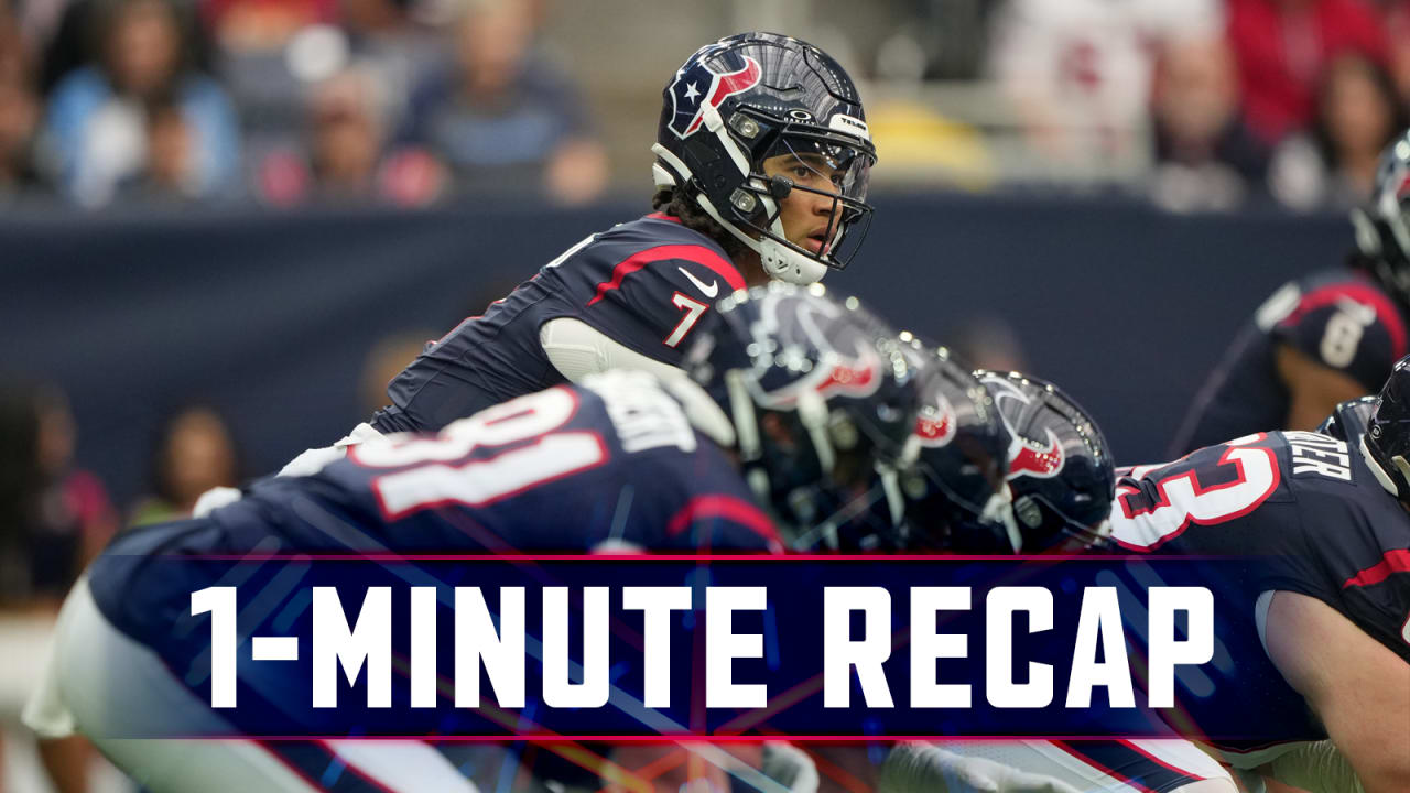 The Houston Texans explained how they're different from Week 2 versus ...