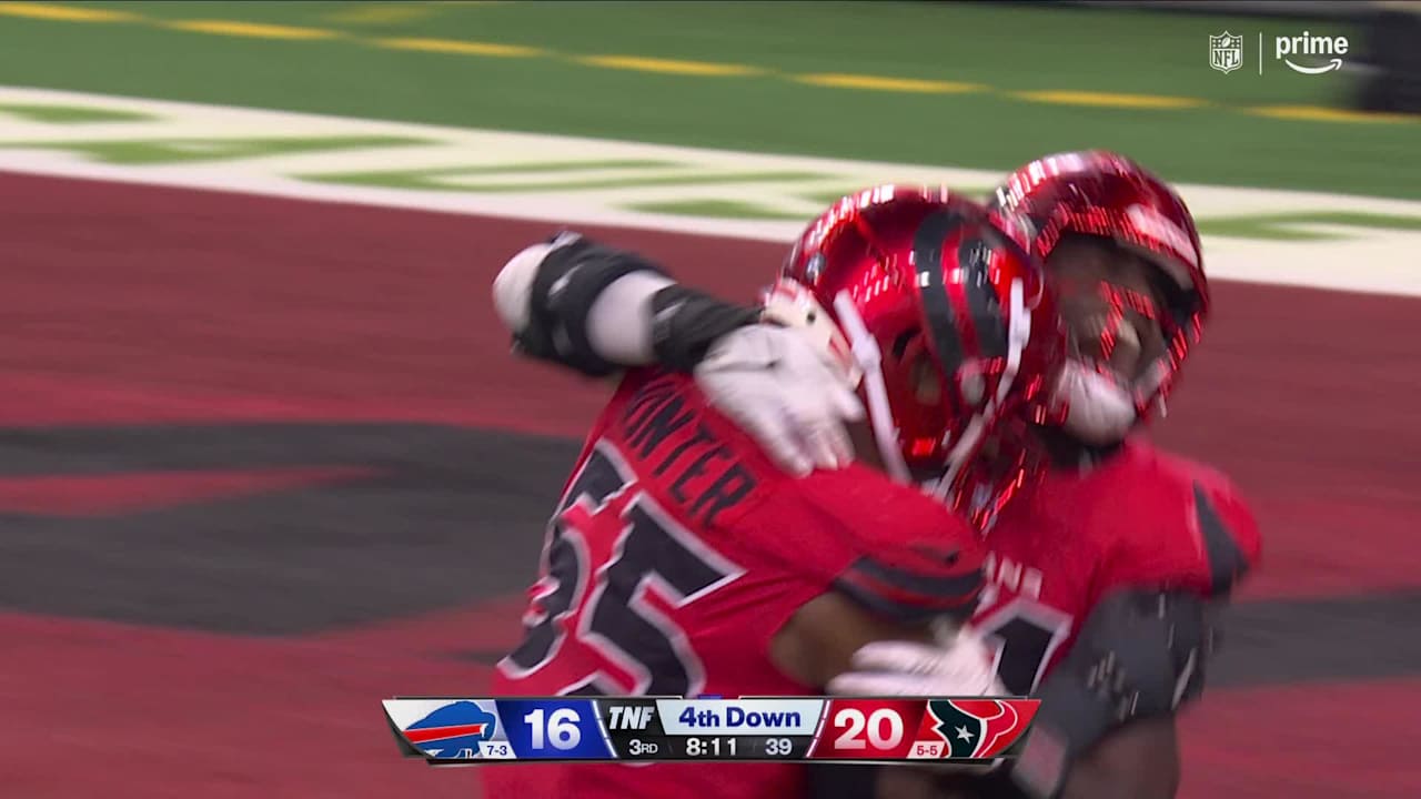 Danielle Hunter's shoestring tackle trips up Allen for a 5-yard sack