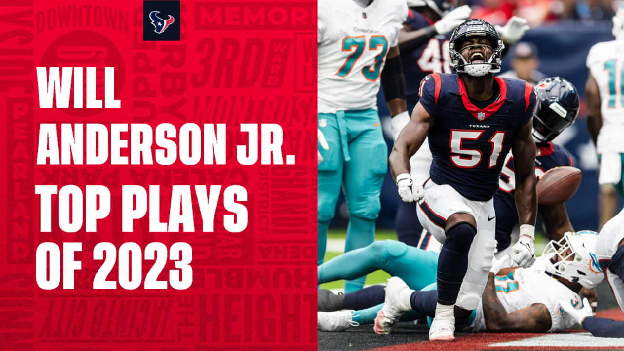 Will Anderson Jr.'s top plays of 2023 season