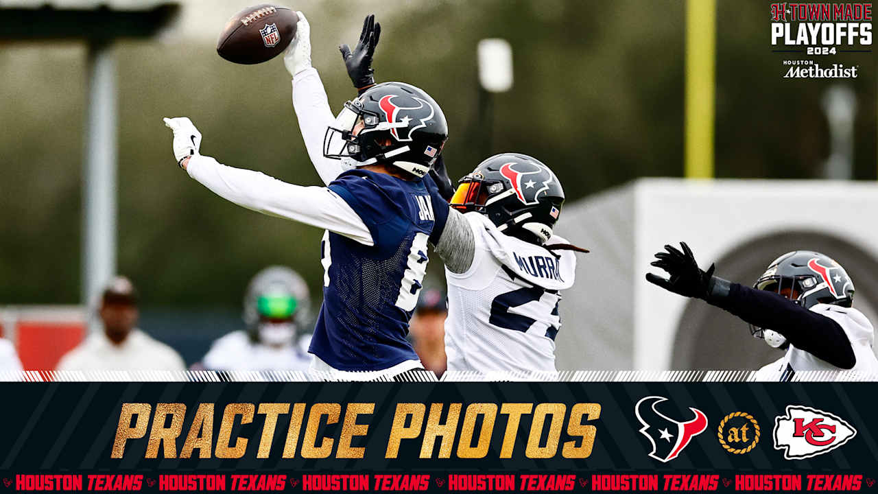 Practice Photos: Texans prepare for Divisional at Chiefs