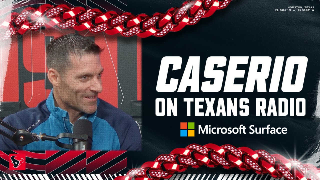 Texans' Caserio on Packers, Colts, and what he's focused on right now
