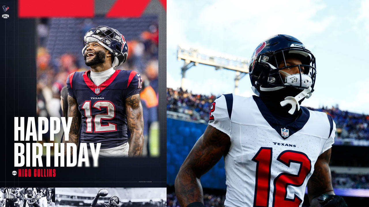 | Happy Birthday to WR Nico Collins!