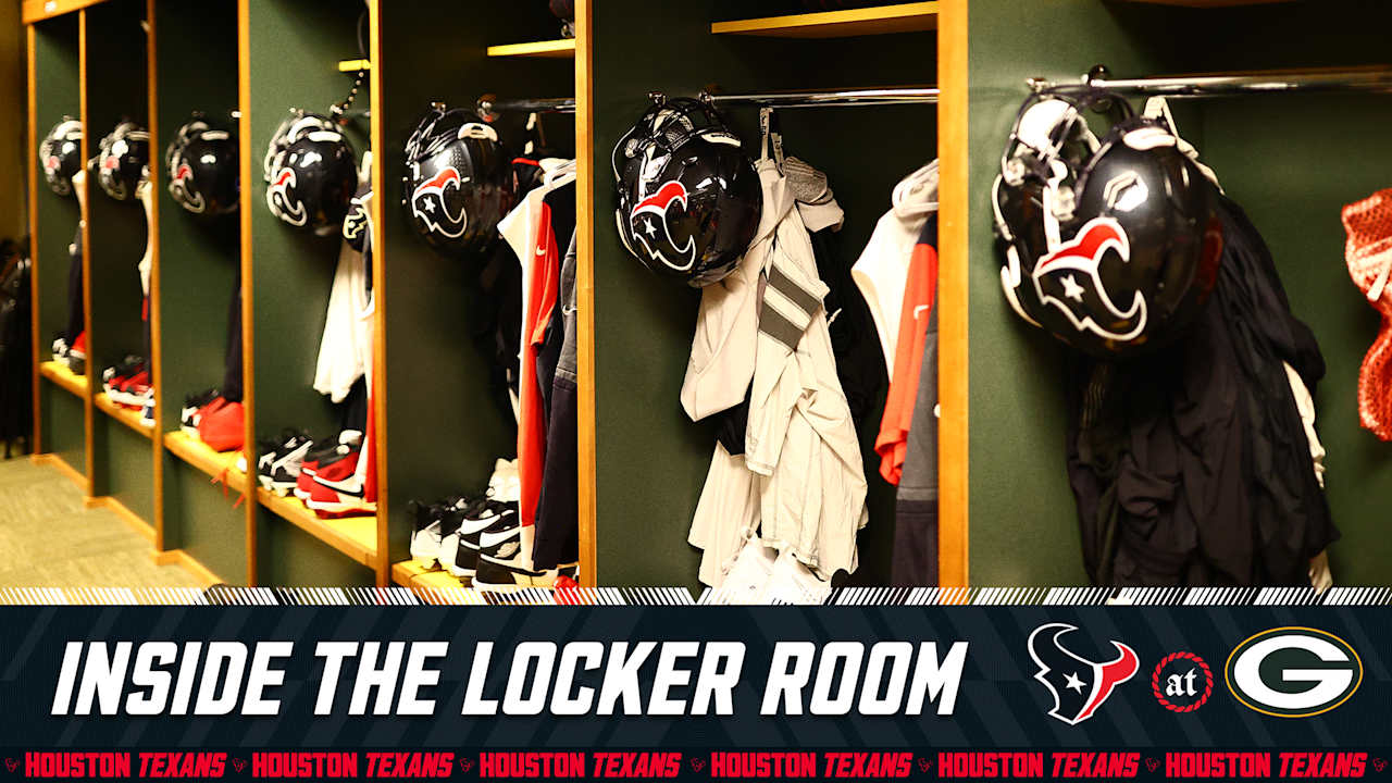 Locker Room Photos: Texans at Packers | Week 7