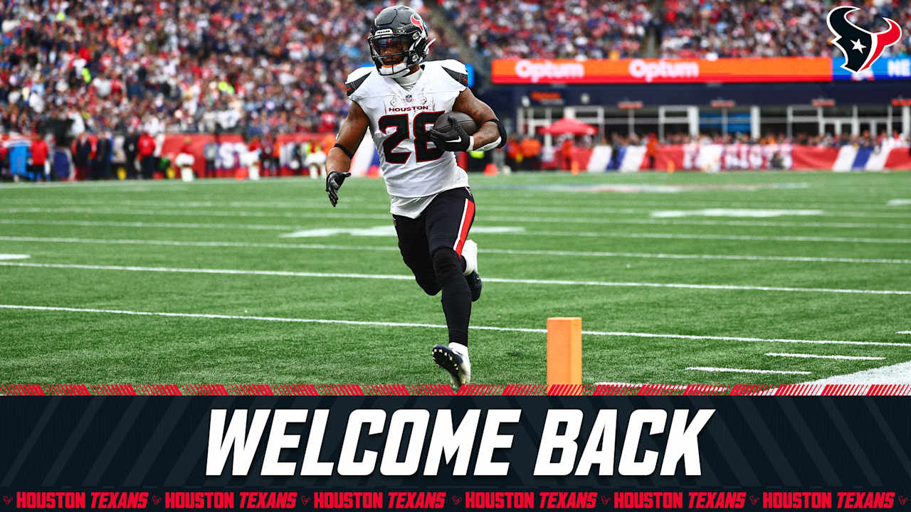 Houston Texans running back Joe Mixon caught 10-yard touchdown pass in ...