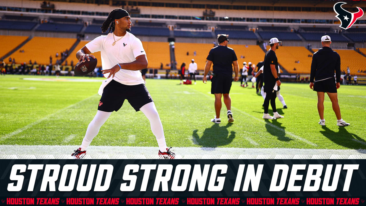 Houston Texans quarterback C.J. Stroud started under center in Friday ...