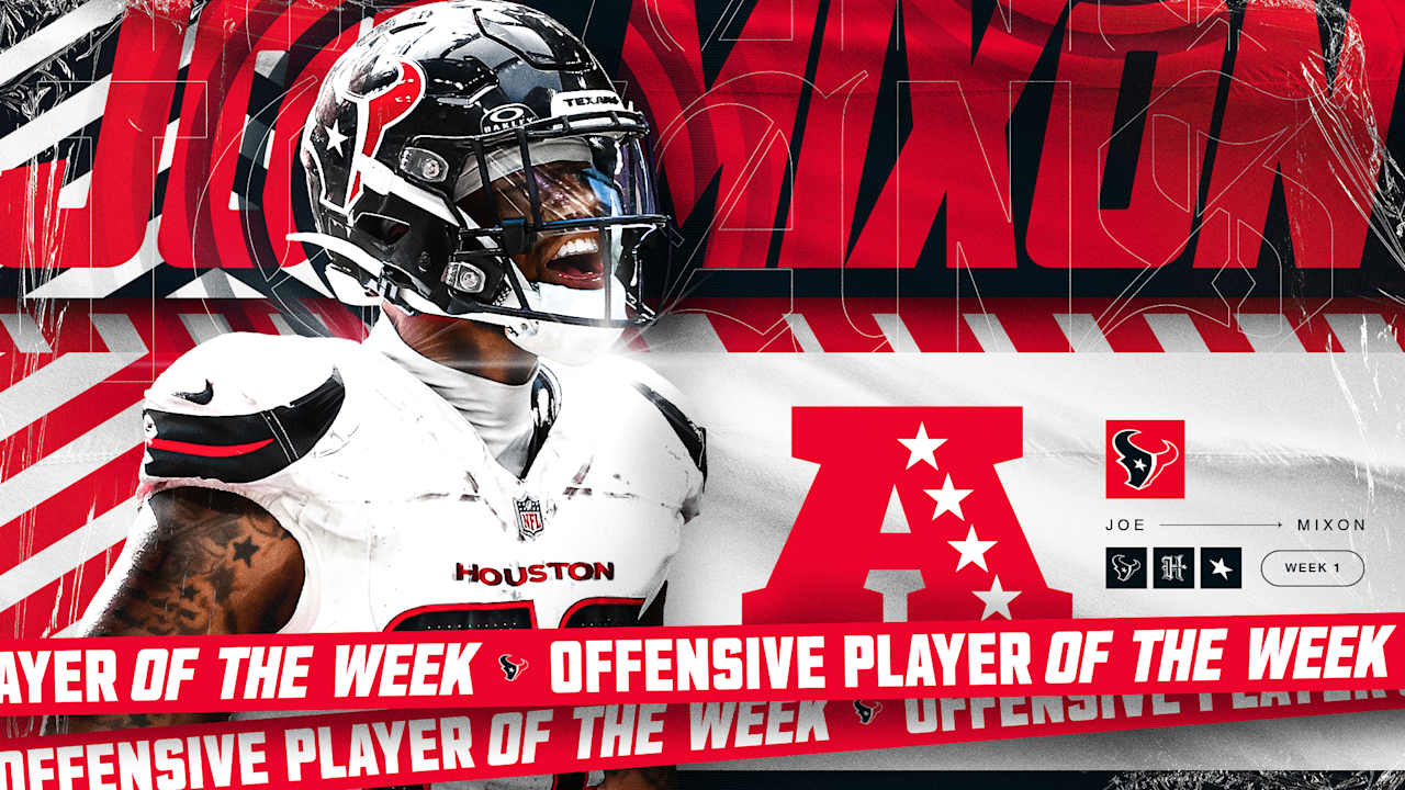 Houston Texans running back Joe Mixon ran 30 times for 159 yards and a ...