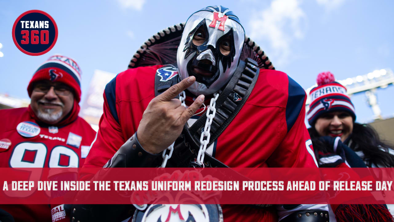 A deep dive inside the Texans uniform redesign process ahead of release ...