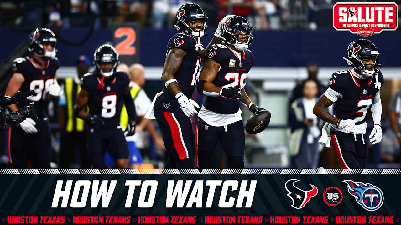 How to watch, listen and stream Houston Texans vs Tennessee Titans ...