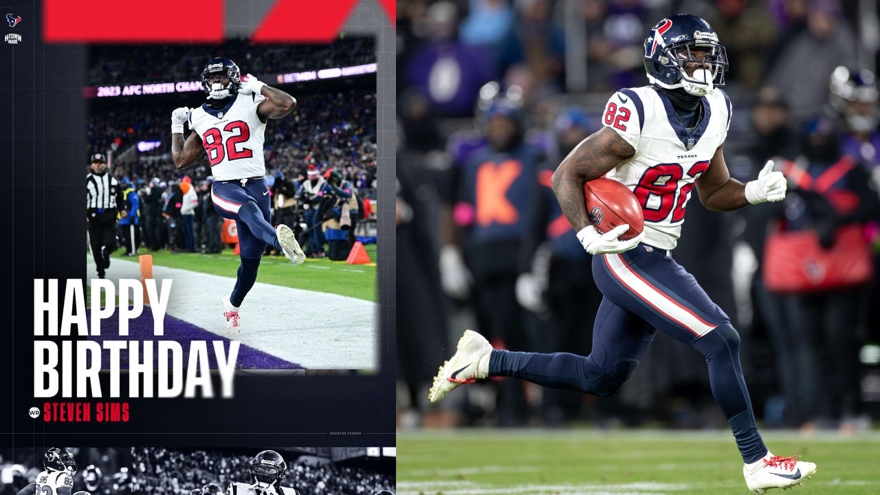 | Happy Birthday to WR Steven Sims!