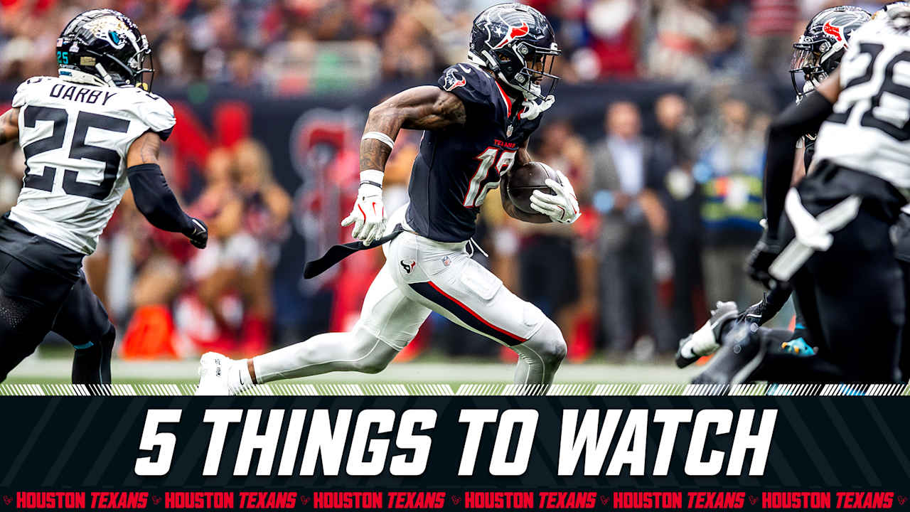 Here are five things to watch when the Houston Texans are away at ...