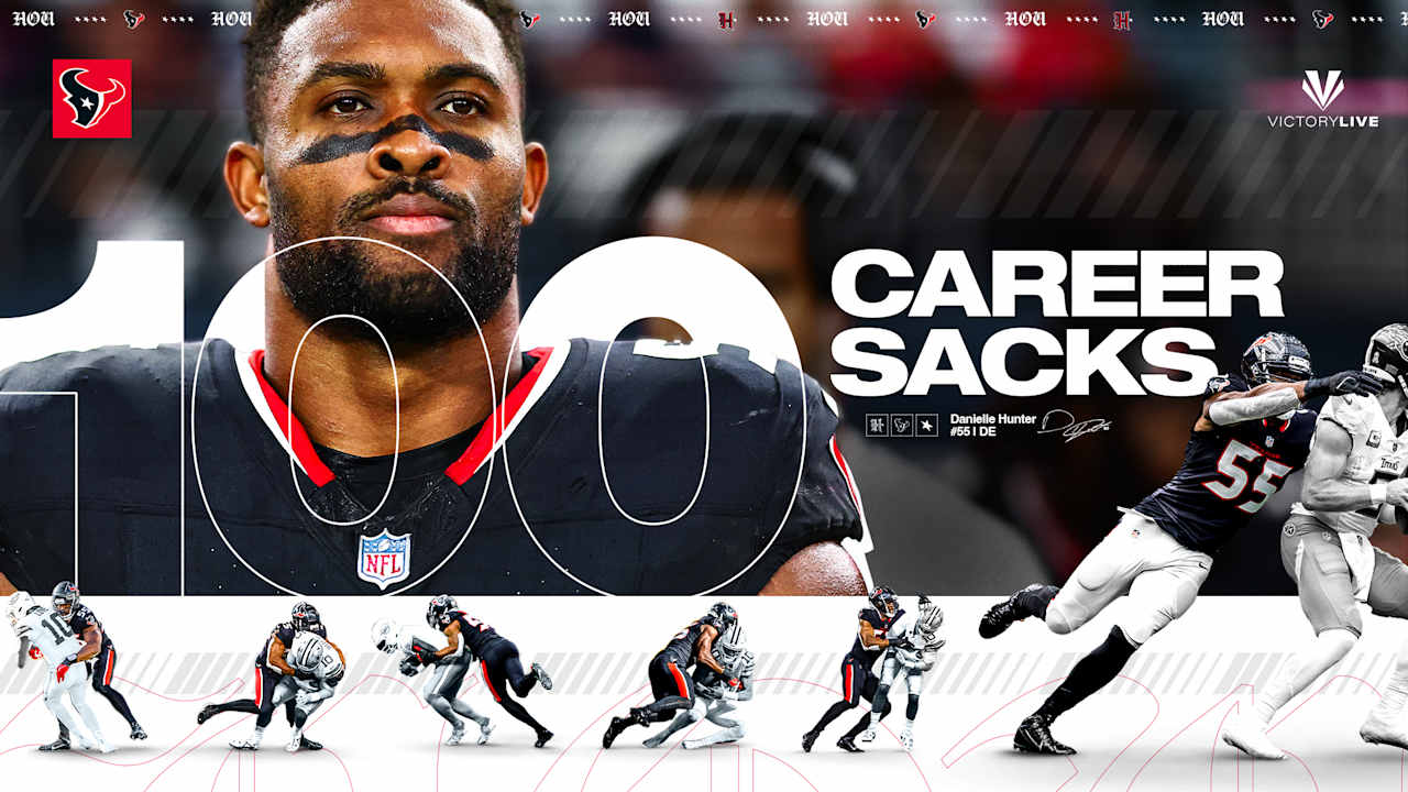 Danielle Hunter Joins Exclusive 100-Sack Club