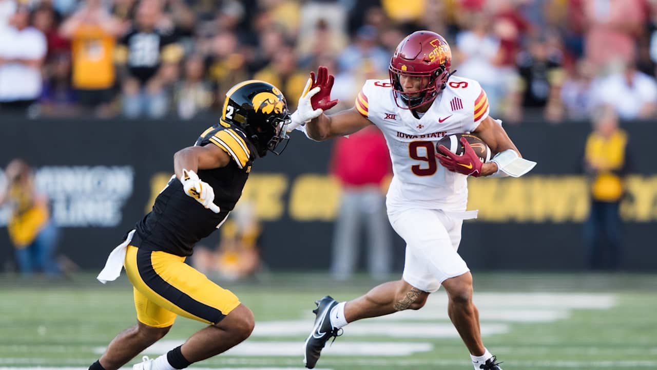 Harris: Iowa State WR Jayden Higgins Does A Lot Of Things Well