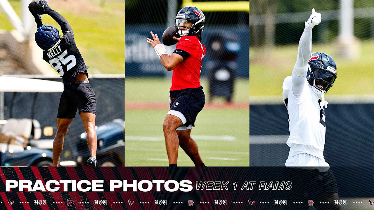 Practice Photos: Texans Prepare For Week 1