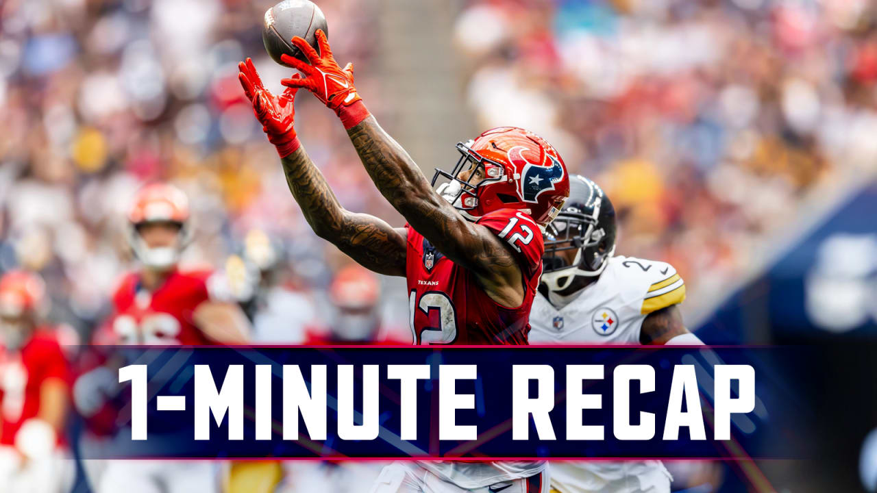 The Houston Texans practiced on Wednesday afternoon, and they welcomed ...