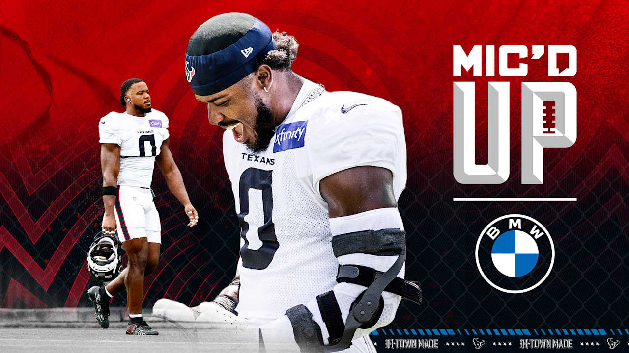 Texans' Defensive Leader Mic'd Up! Azeez Al-Shaair Takes Charge