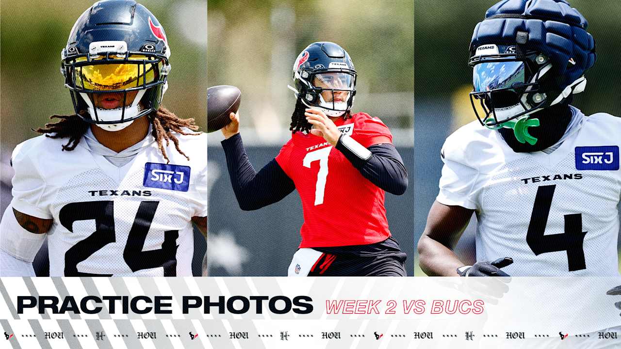 Practice Photos: Texans Prepare For Week 2