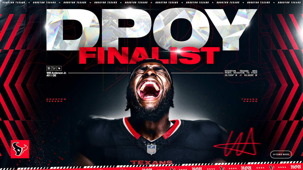 Will Anderson Jr. named Defensive Player of the Year Finalist