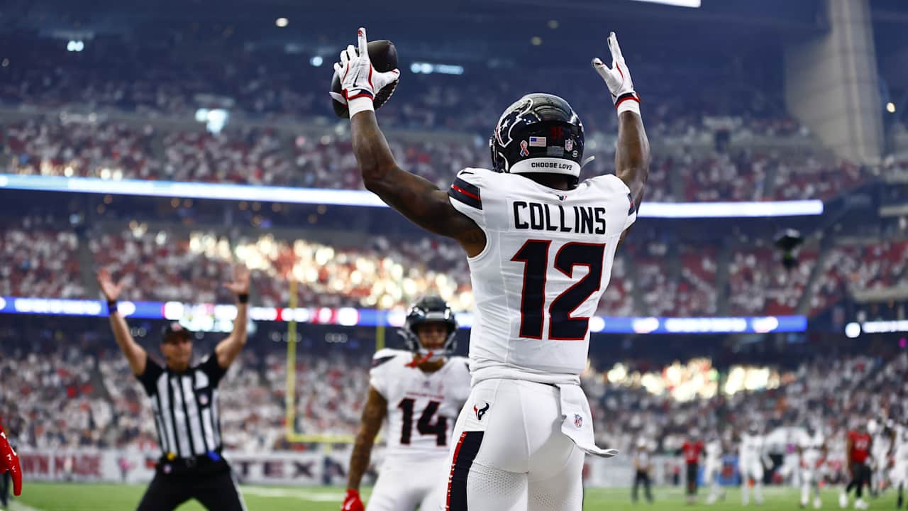 Can't-Miss Play: Stroud's 29-yard TD loft ends with toe-drag catch by Collins